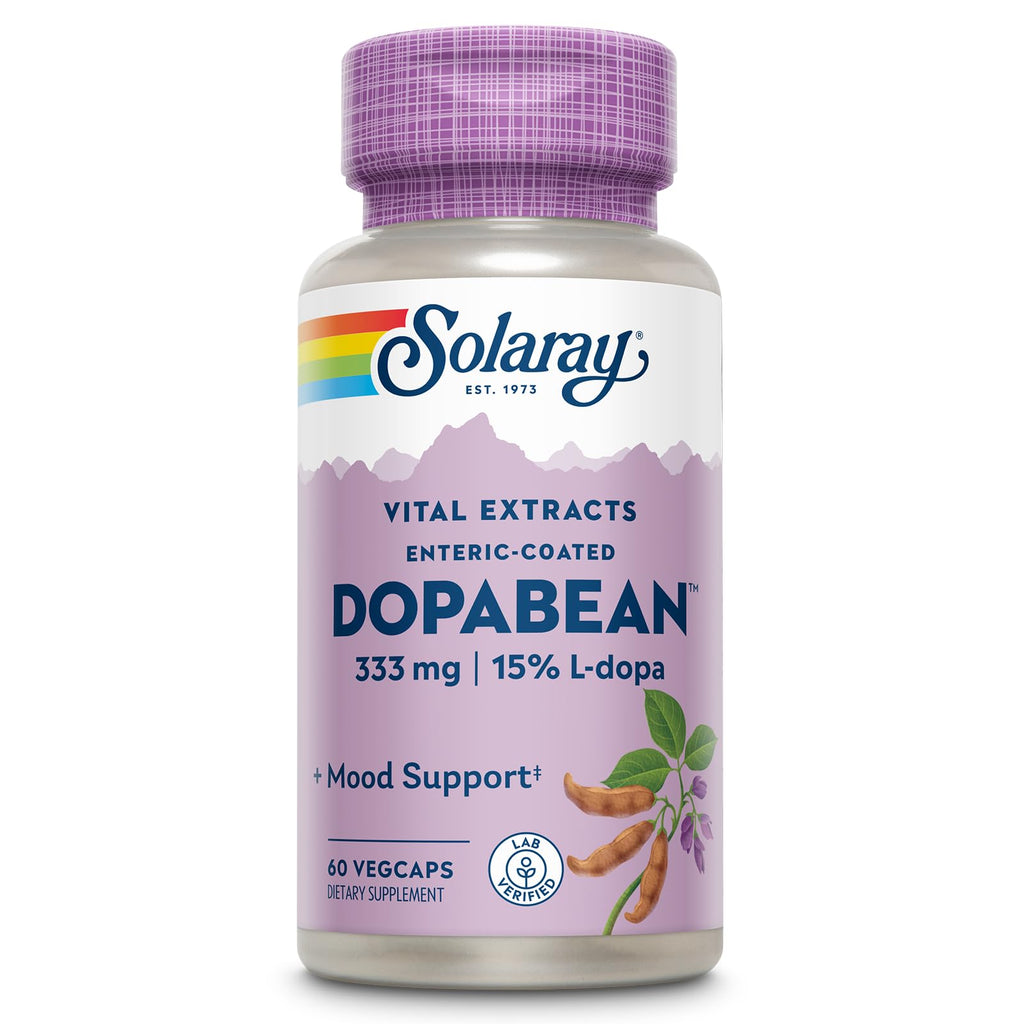 SOLARAY Dopabean Mucuna Pruriens benefits