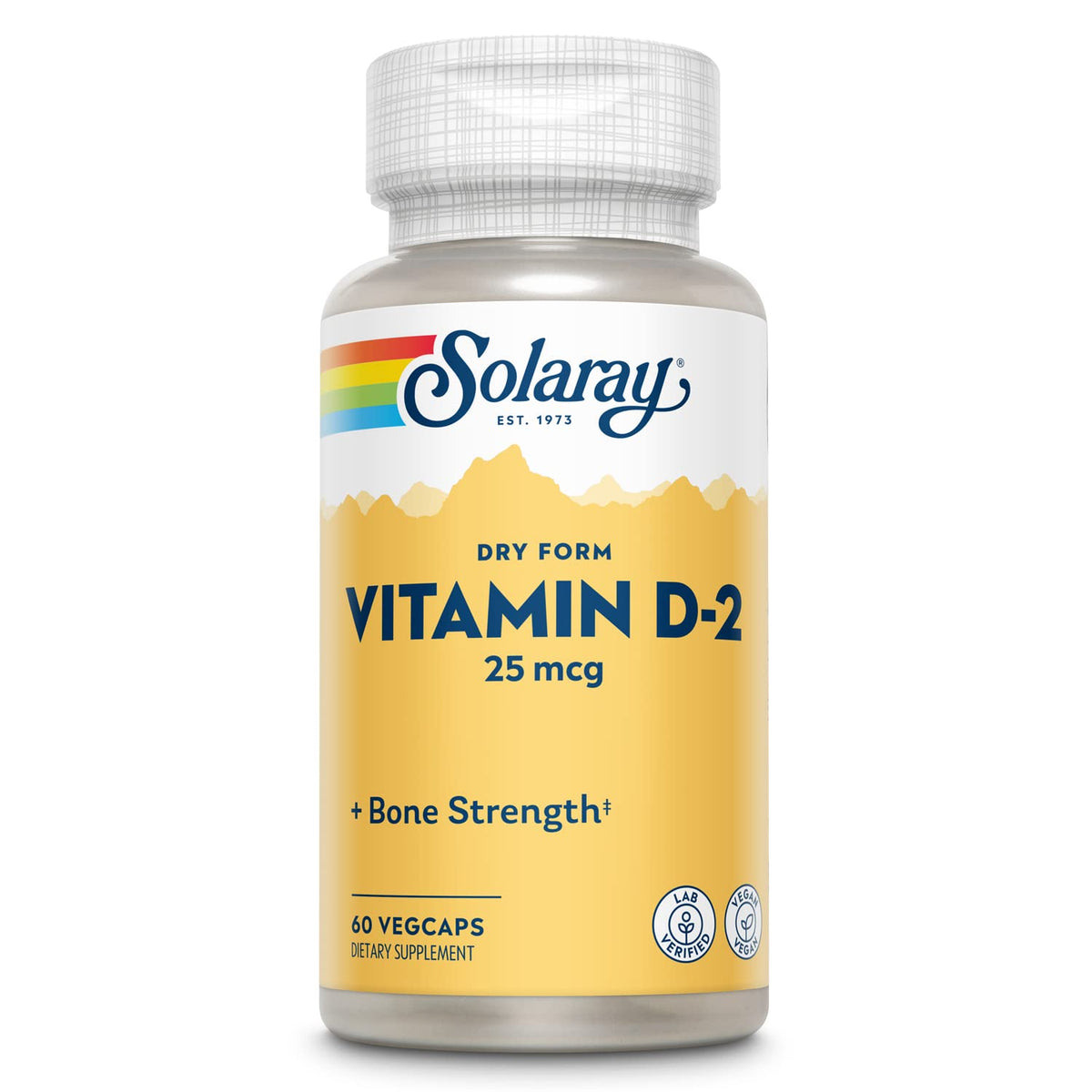 Solaray Dry D-2 1000 IU capsules for bone health