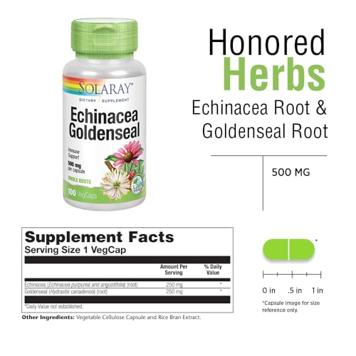 SOLARAY echinacea for immune boost