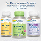 Solaray echinacea with zinc formula