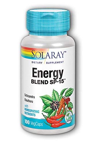 Solaray Energy Blend vitamin capsules