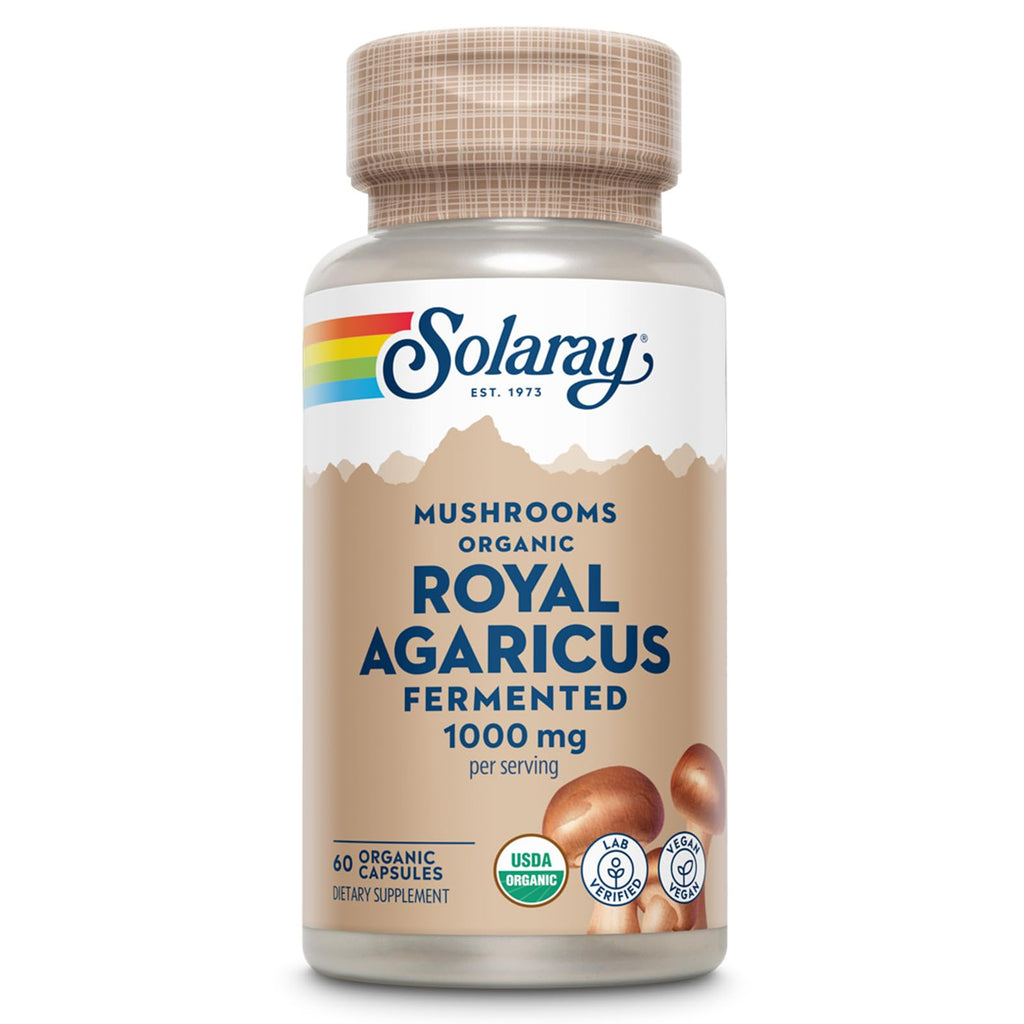 Solaray fermented royal agaricus benefits