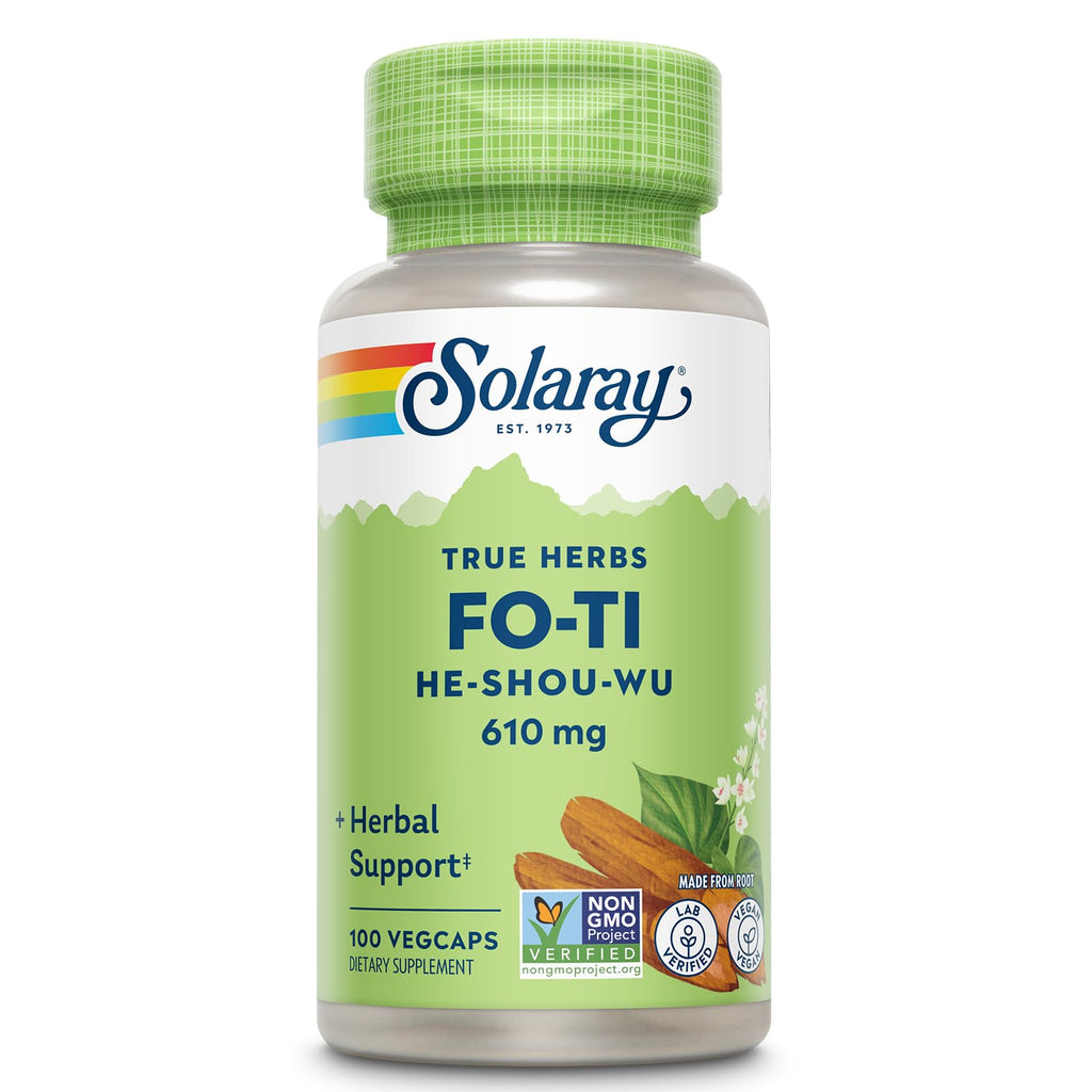 SOLARAY Fo-Ti vitamin A supplement