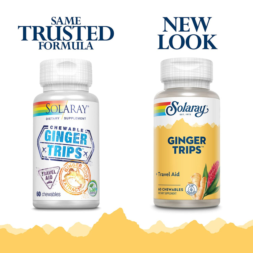 Solaray ginger chews for nausea relief