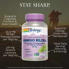 SOLARAY ginkgo biloba benefits