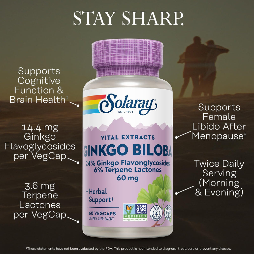Solaray ginkgo biloba for cognitive function