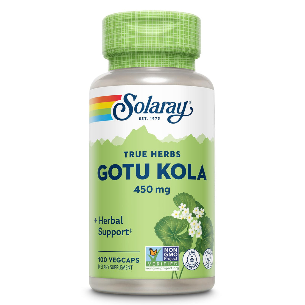 Solaray Gotu Kola capsules for wellness