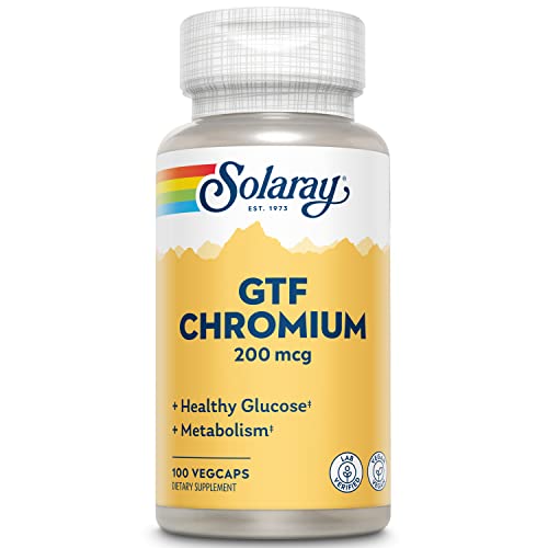 Solaray GTF chromium for balanced metabolism