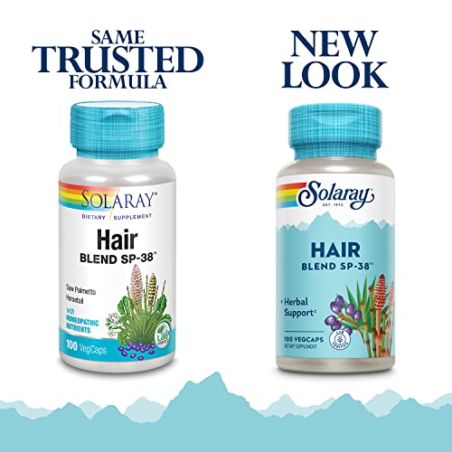 SOLARAY Hair Blend SP-38 whole food multivitamin