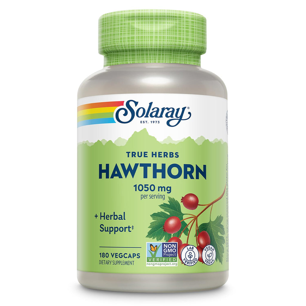 SOLARAY Hawthorn Berry capsules