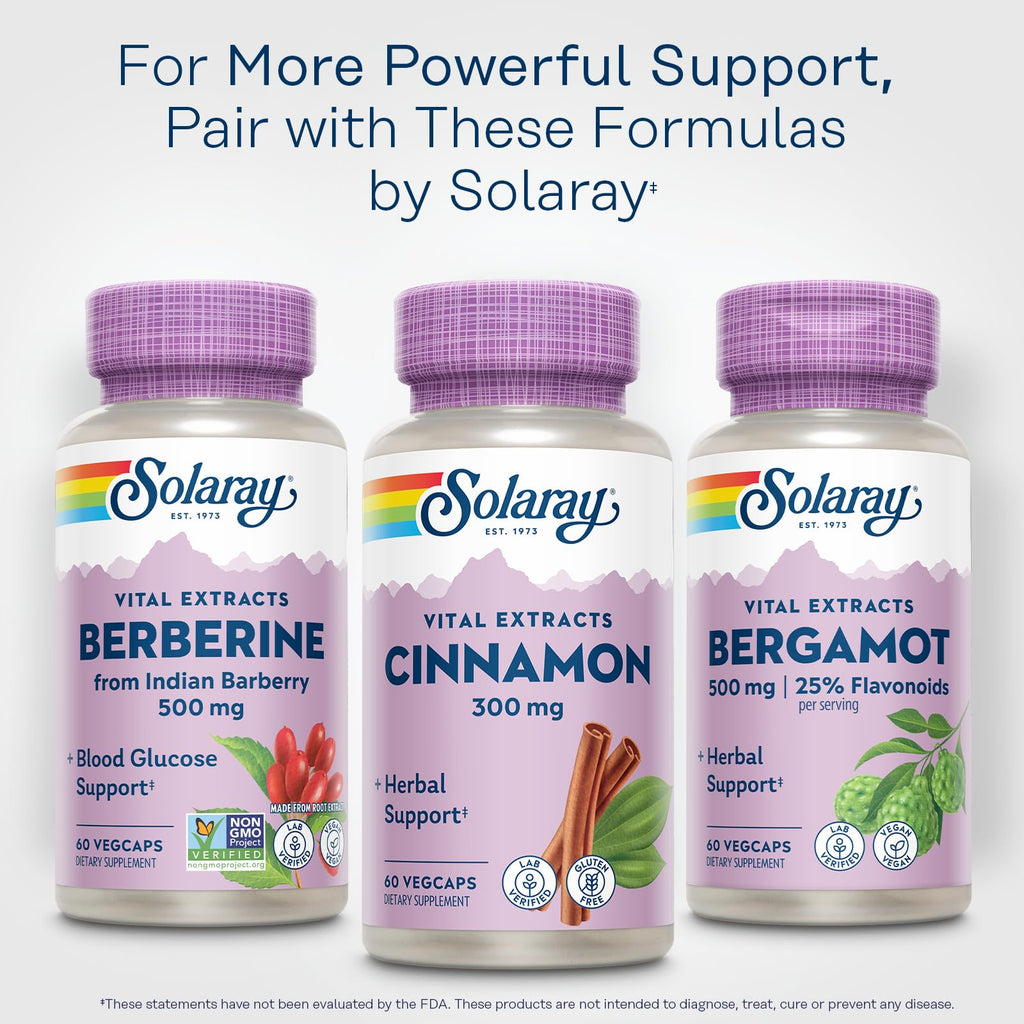 Solaray herbal extract for blood sugar