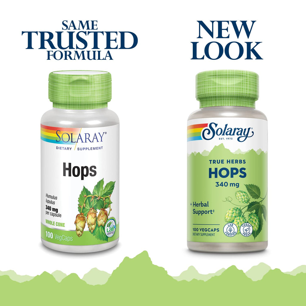 Solaray Hops Cone stress relief capsules