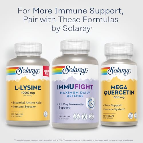 SOLARAY Immufight for healthy digestion