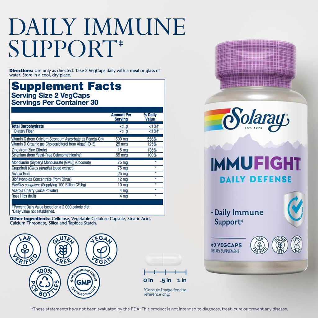 SOLARAY Immufight immunity support formula