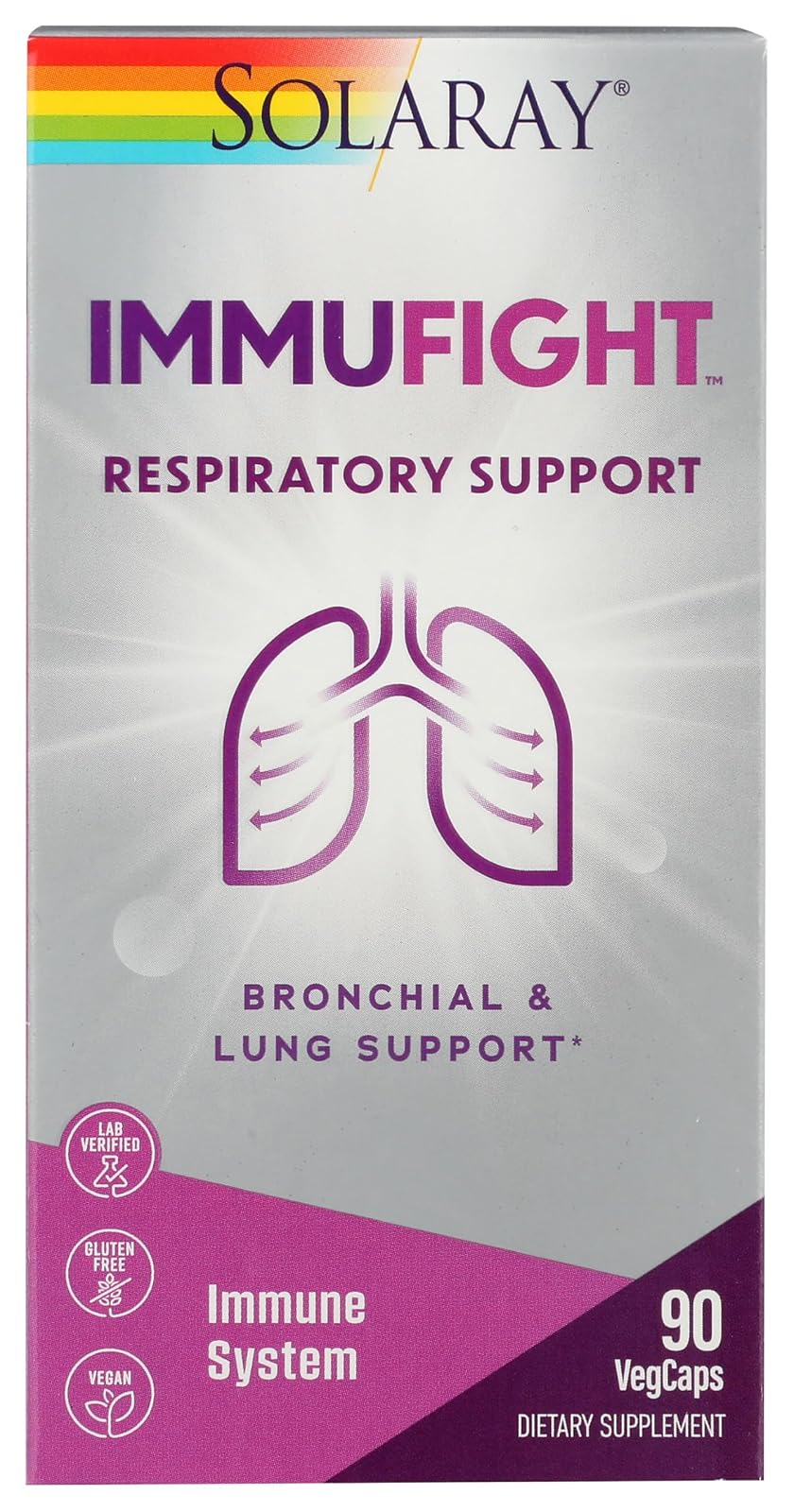 SOLARAY ImmuFight respiratory health support