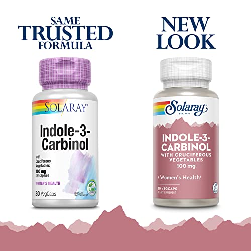 SOLARAY Indole-3-Carbinol whole food multivitamin
