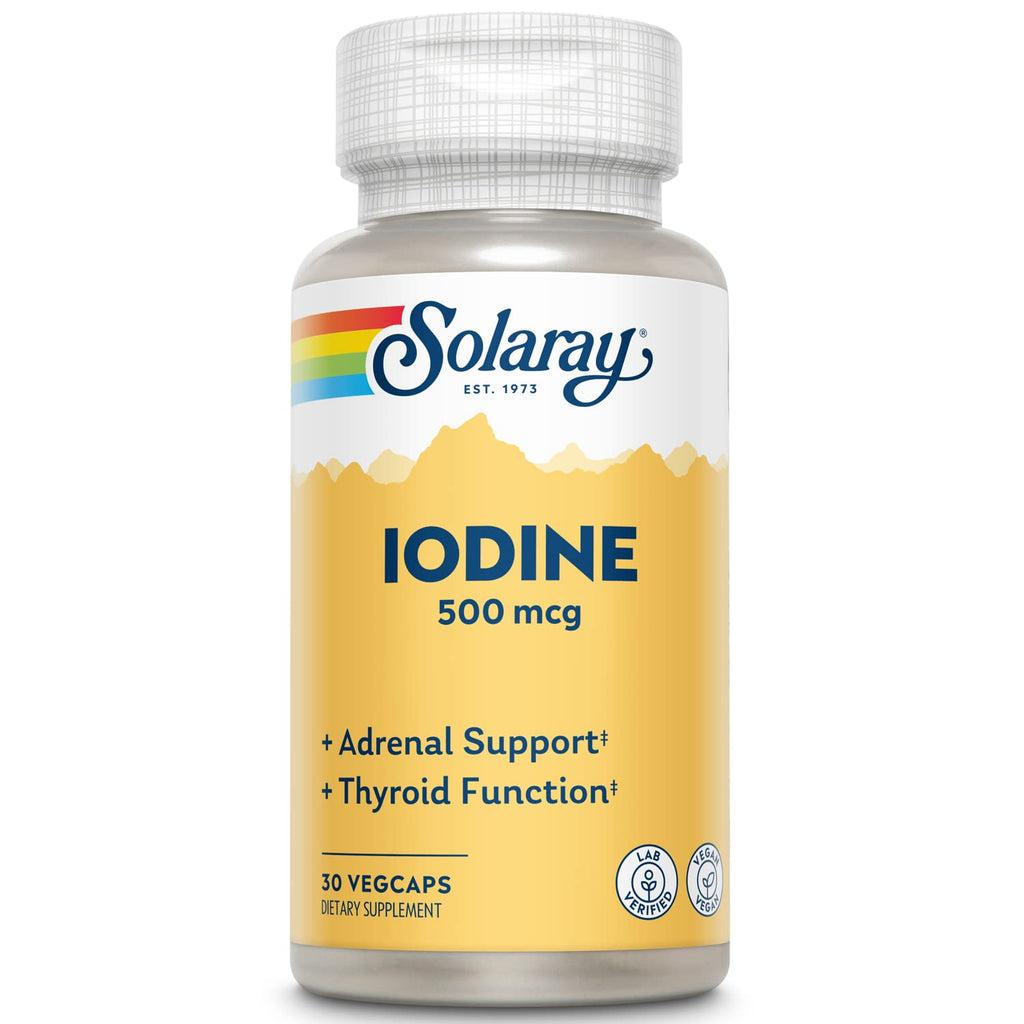 SOLARAY iodine supplement for wellness