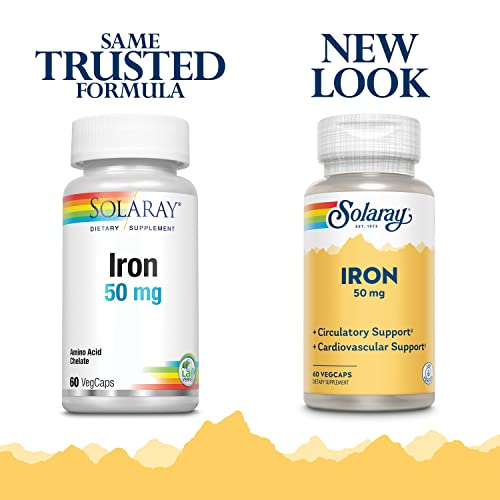 Solaray Iron for daily wellness