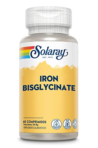 Solaray iron glycinate tablets