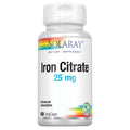 Solaray iron supplement for energy