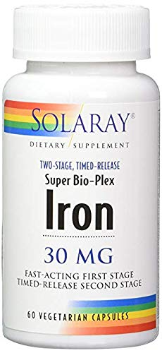 Solaray iron supplement for energy