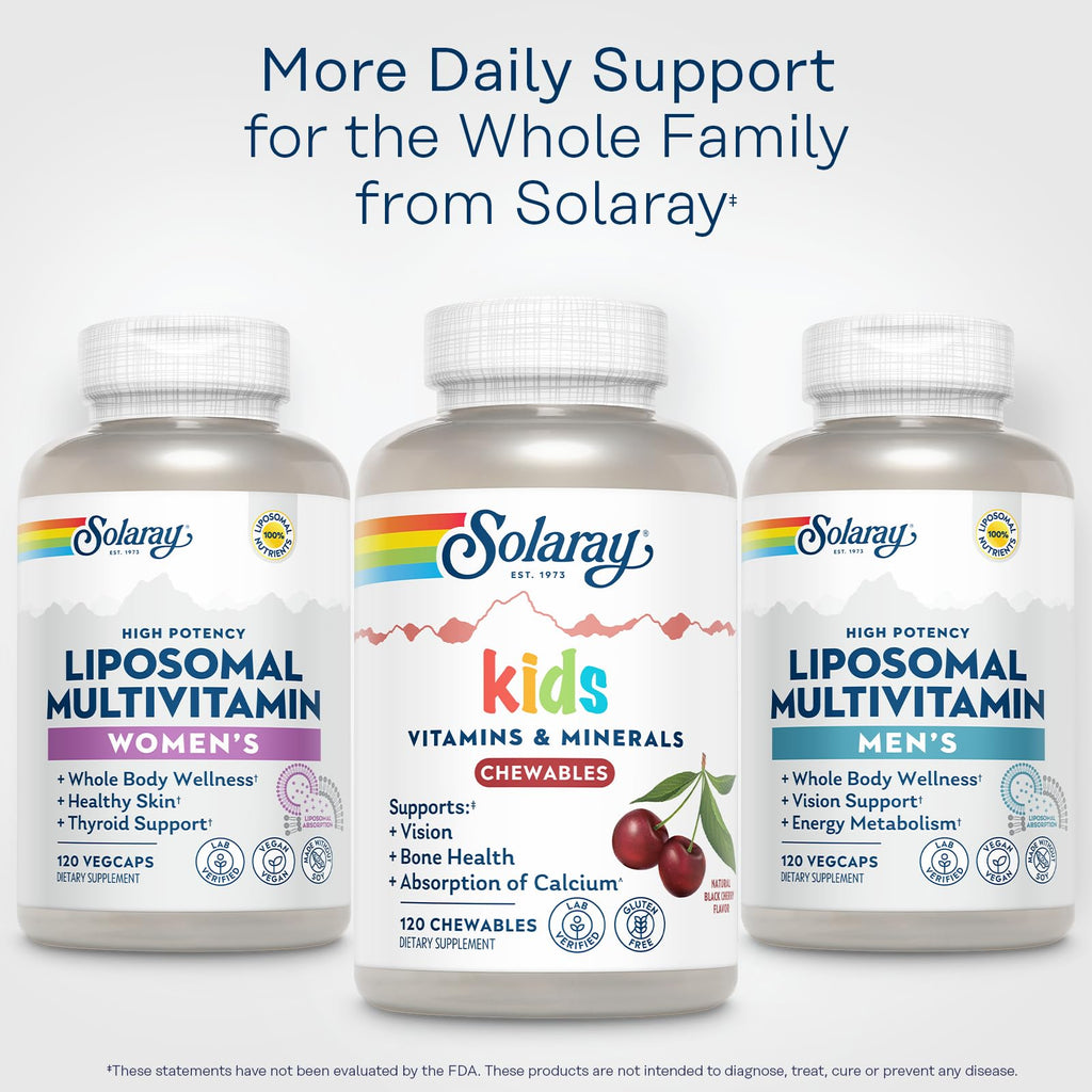 Solaray kids multivitamin for daily nutrition