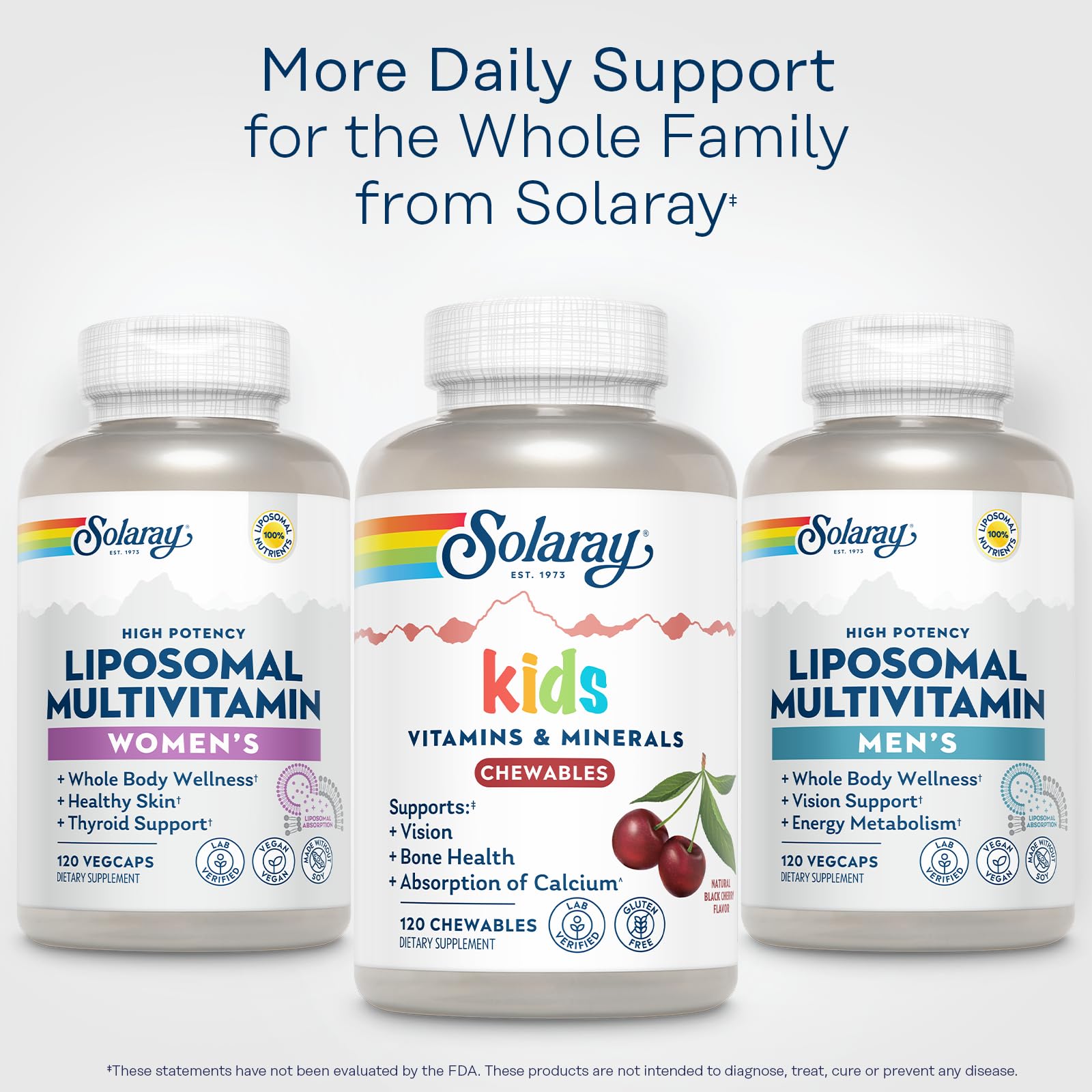 Solaray kids multivitamin for daily nutrition