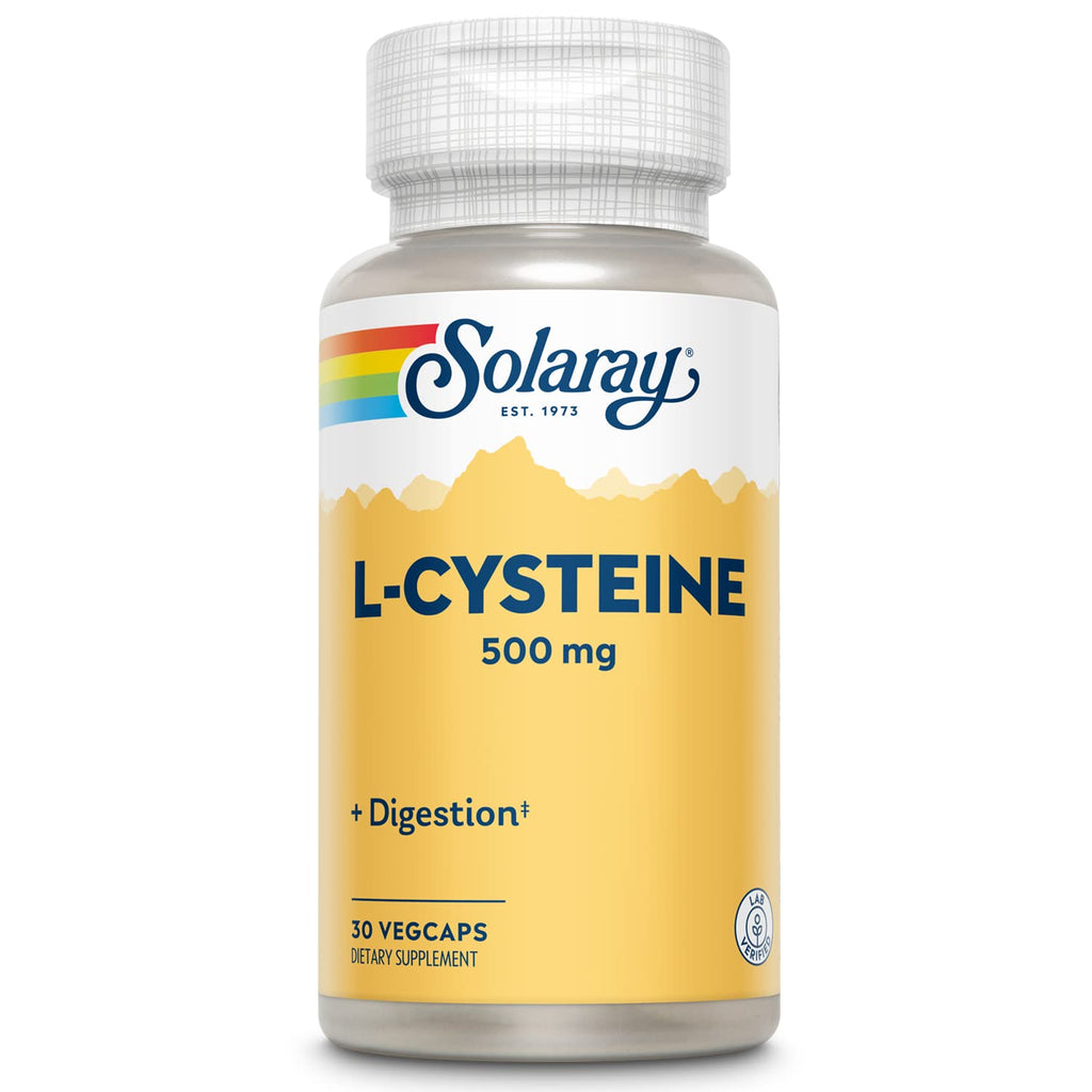 Solaray L-Cysteine 500 mg capsules