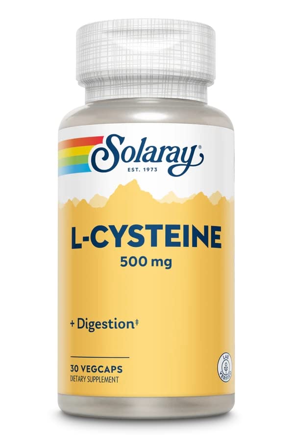 Solaray L-Cysteine for healthy digestion