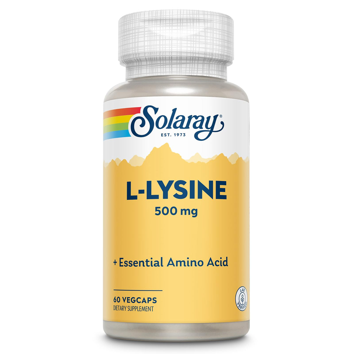 Solaray L-Lysine 500 mg capsules