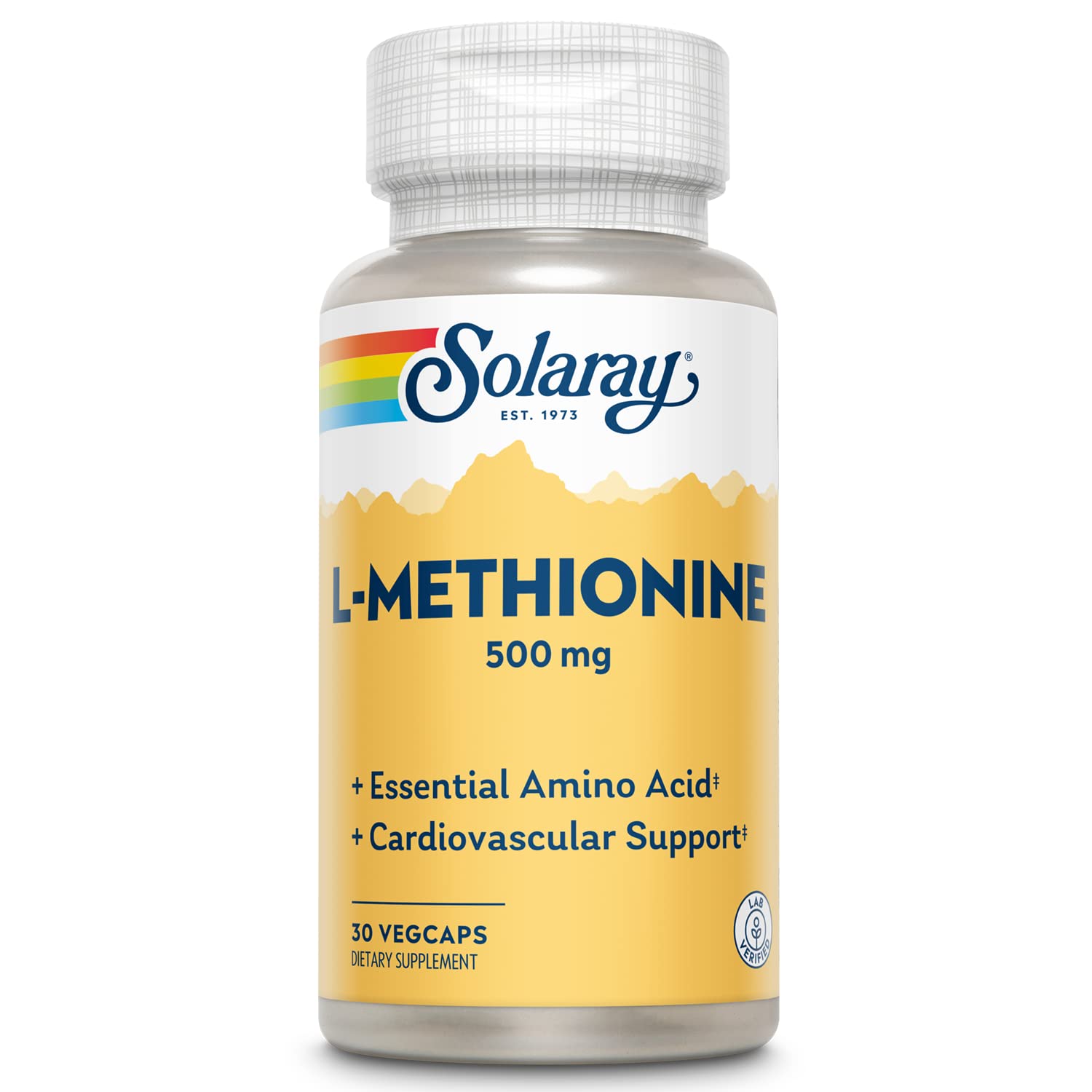 Solaray L-Methionine vitamin b complex supplement