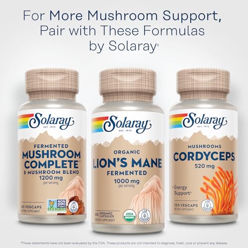 SOLARAY lion's mane for wellness