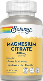 Solaray magnesium citrate for relaxation