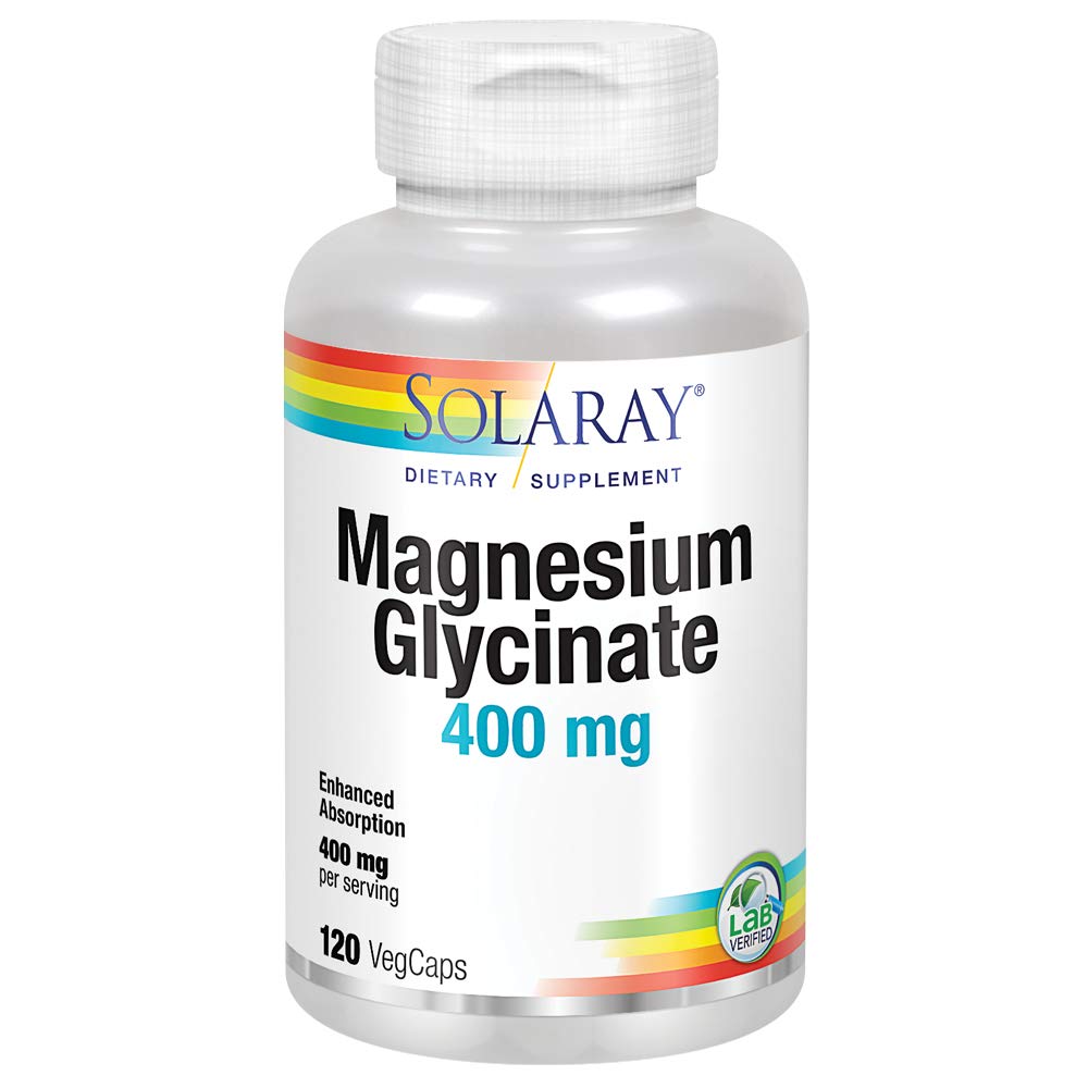 Solaray magnesium glycinate supplement