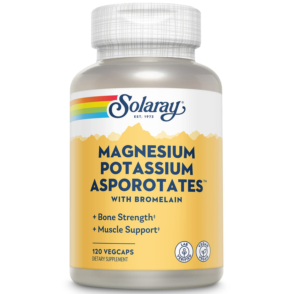 SOLARAY magnesium potassium supplement benefits