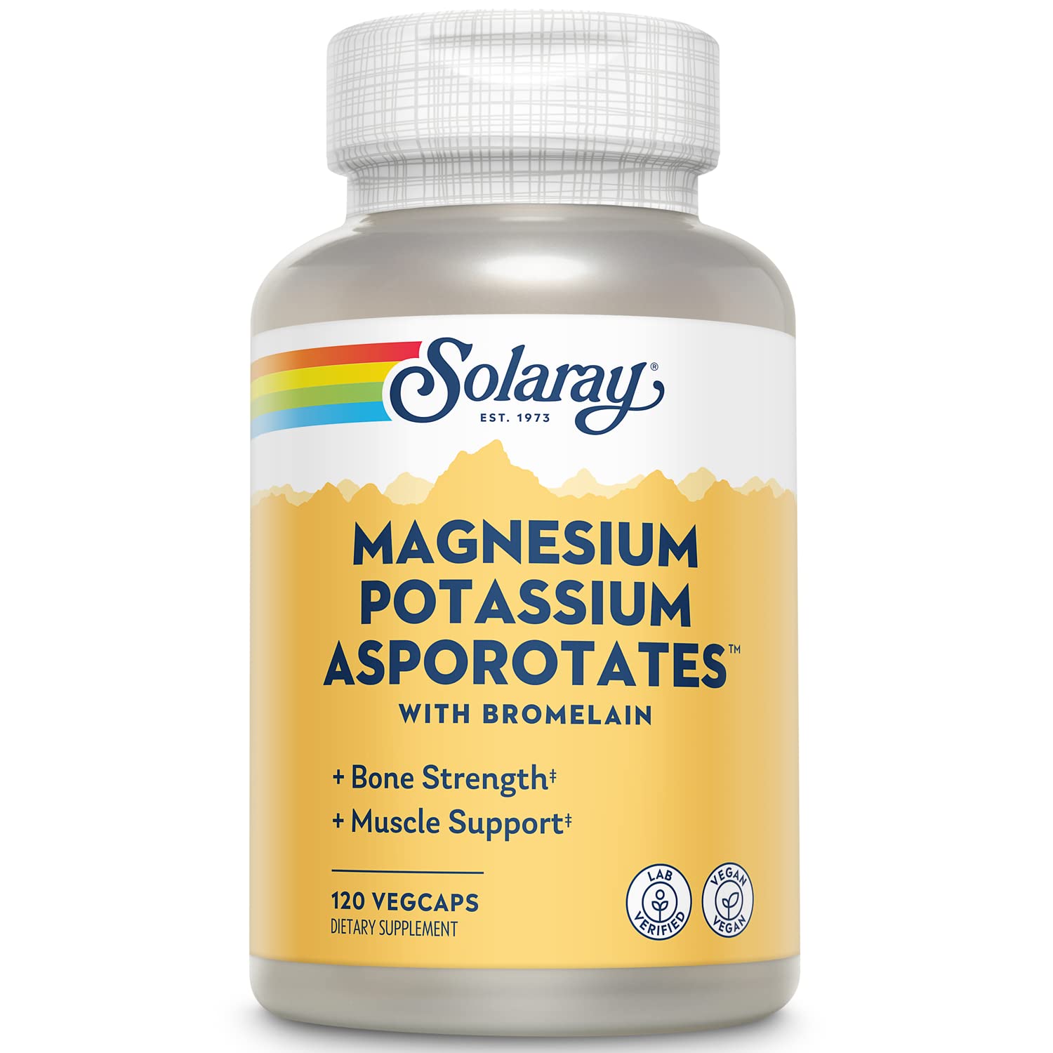 SOLARAY magnesium potassium supplement benefits