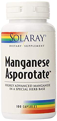 Solaray Manganese Asporotate health benefits