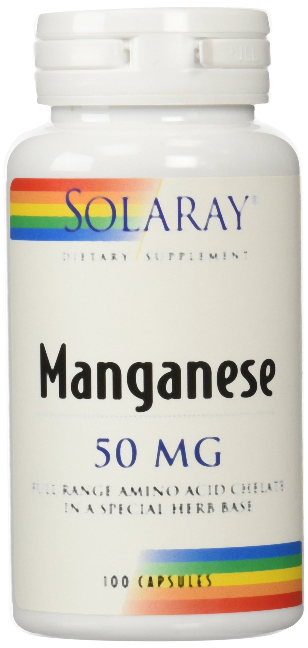 Solaray manganese supplement for wellness