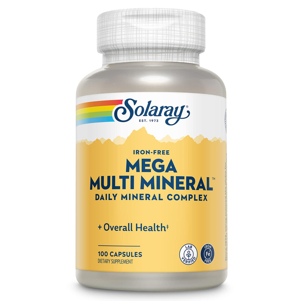 Solaray Mega Multi Mineral capsules