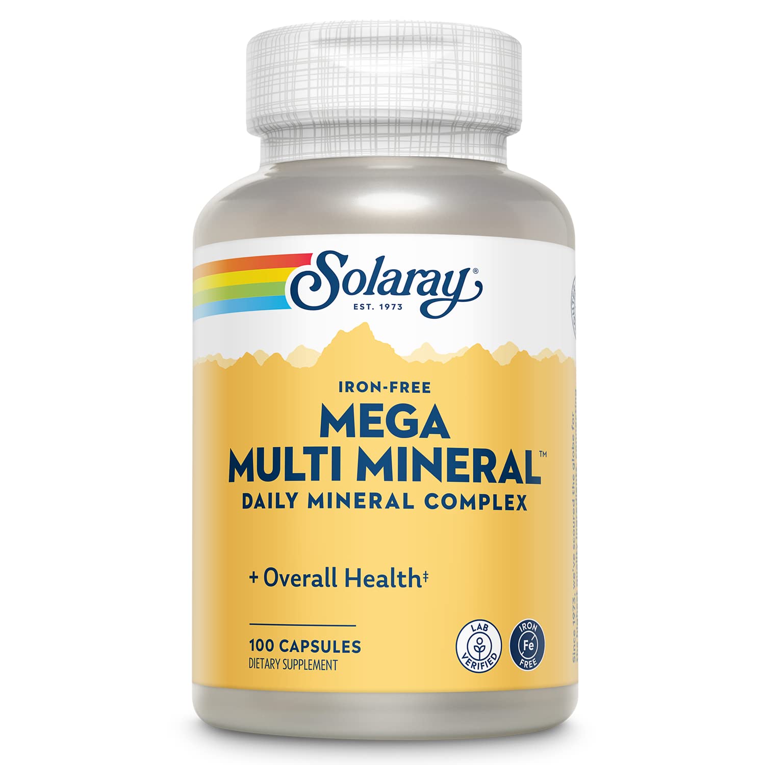 Solaray Mega Multi Mineral capsules