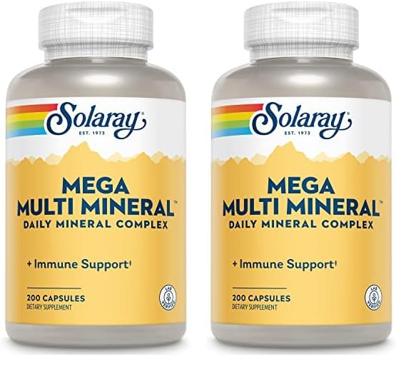 Solaray Mega Multi Mineral complex for daily health