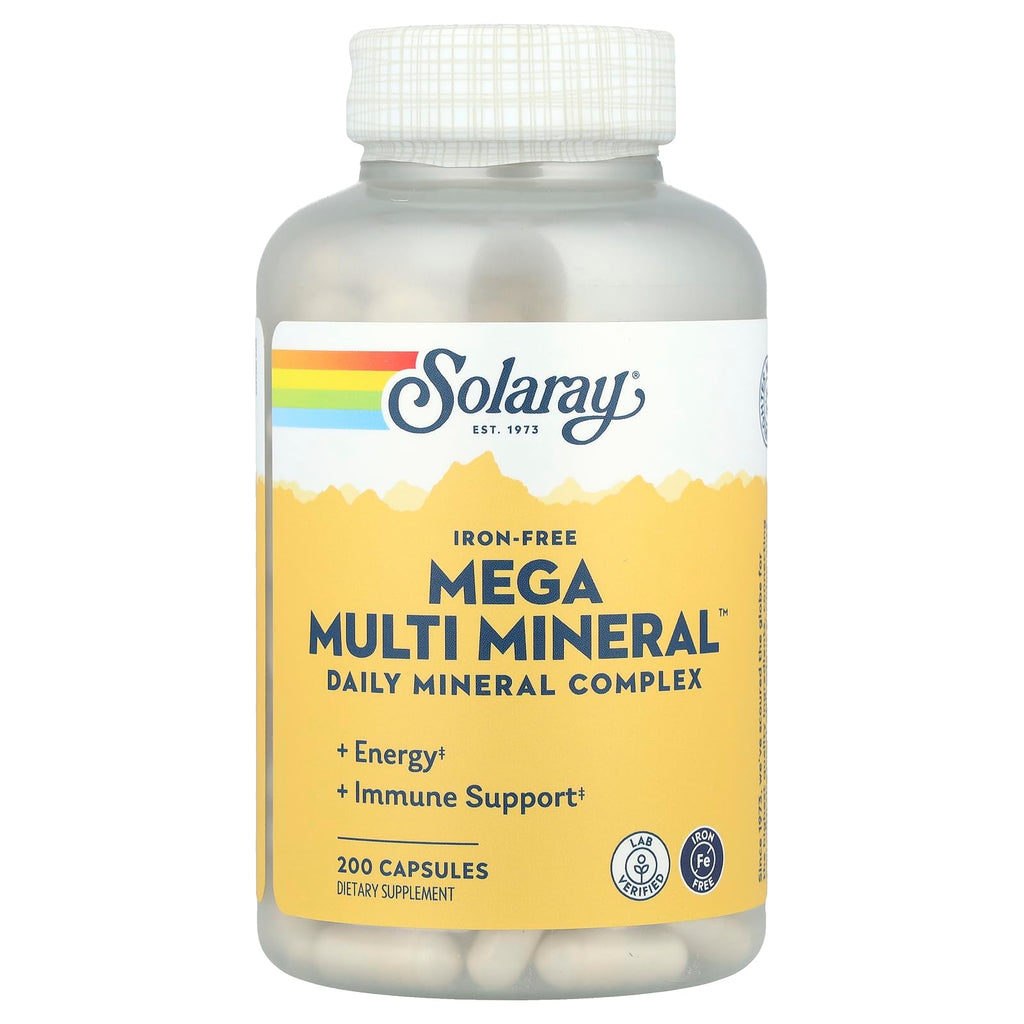 SOLARAY Mega Multi Mineral supplement