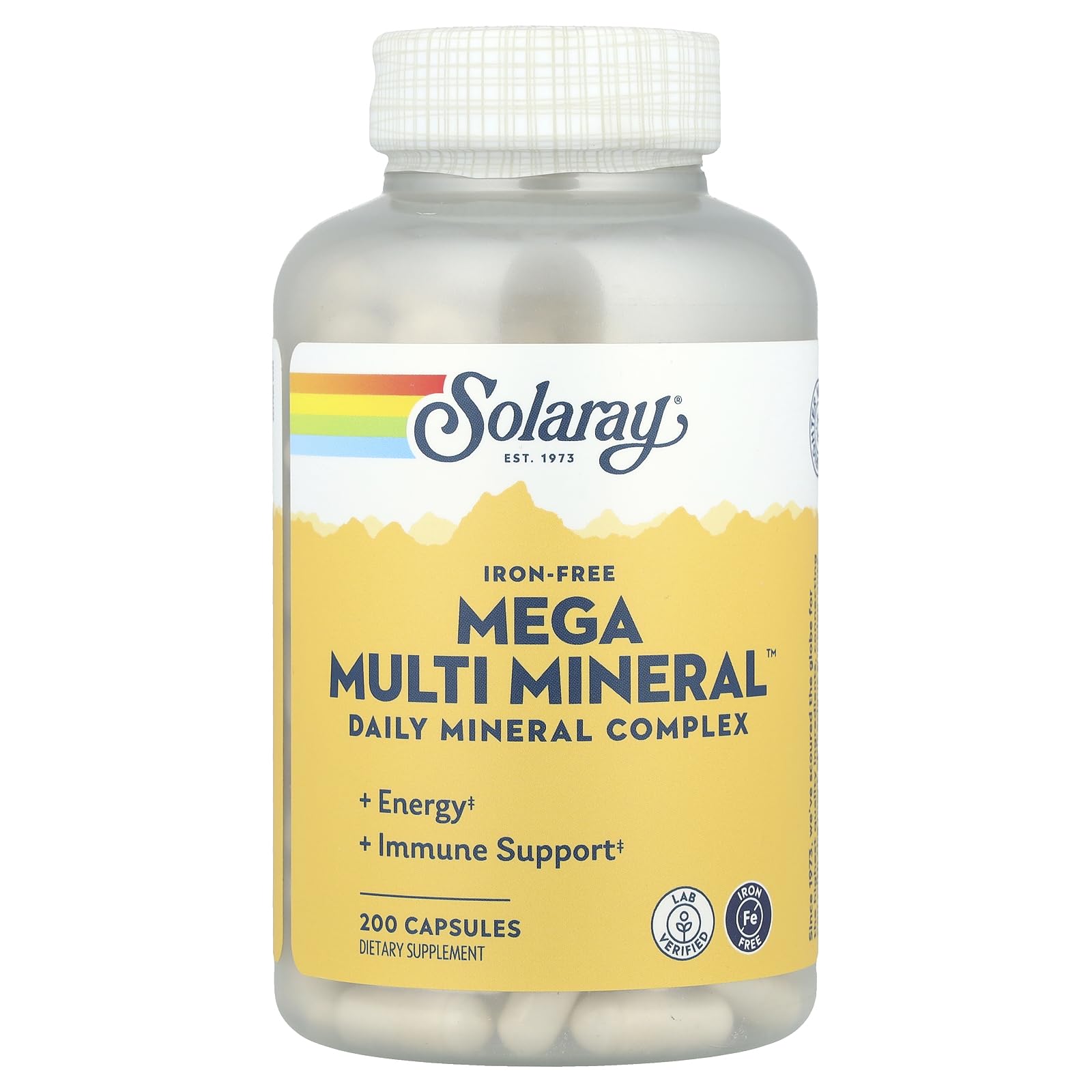 SOLARAY Mega Multi Mineral supplement