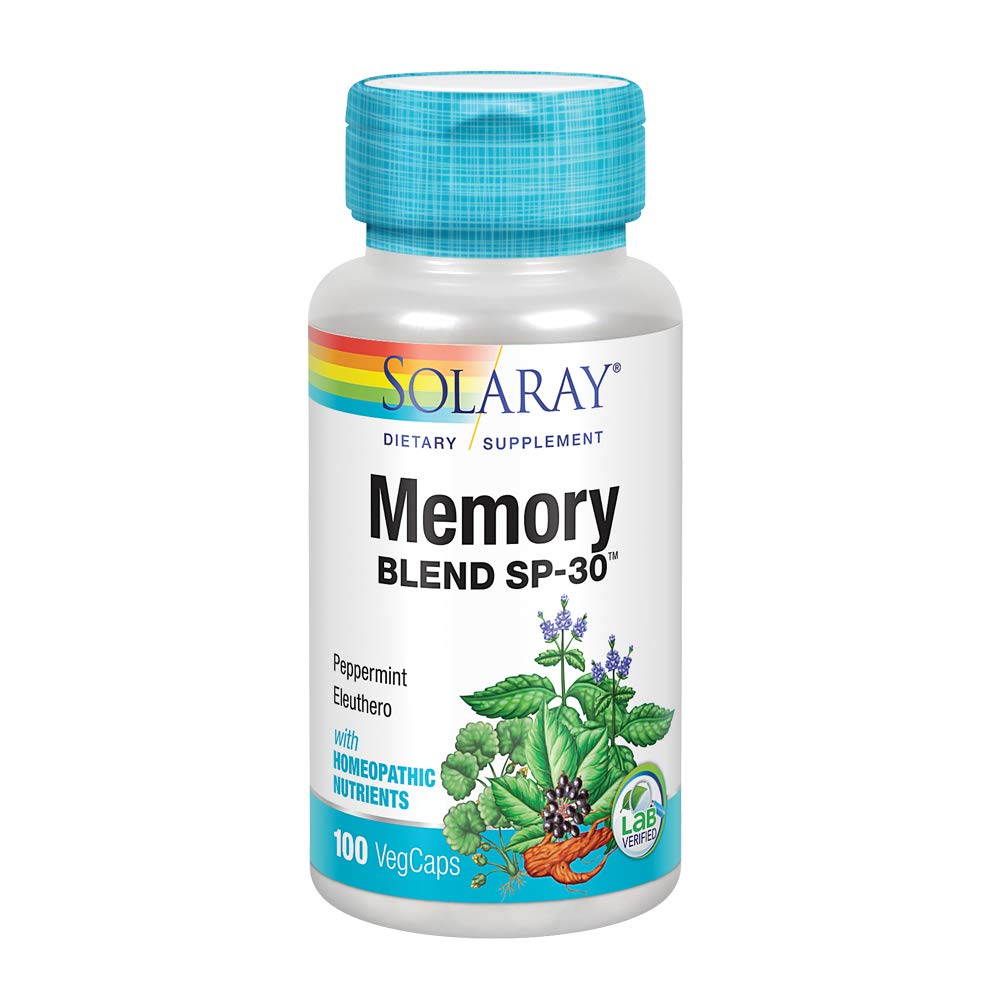 SOLARAY Memory Blend herbal supplement
