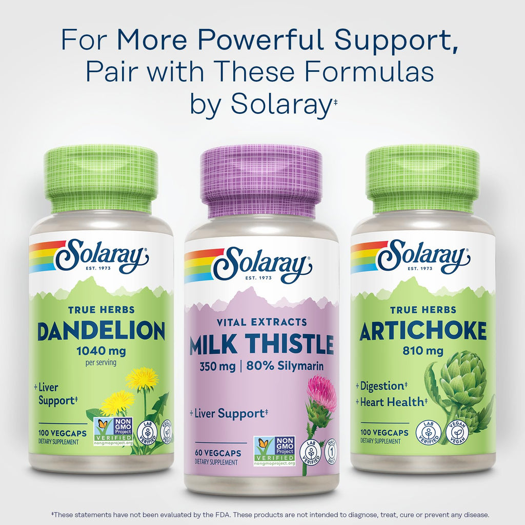 SOLARAY milk thistle extract quality