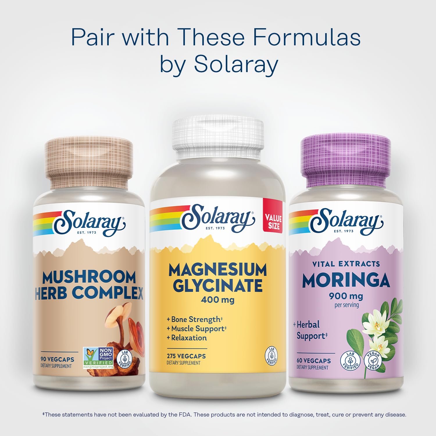 Solaray moringa for antioxidant benefits
