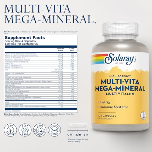 SOLARAY Multi vitamin and mineral blend