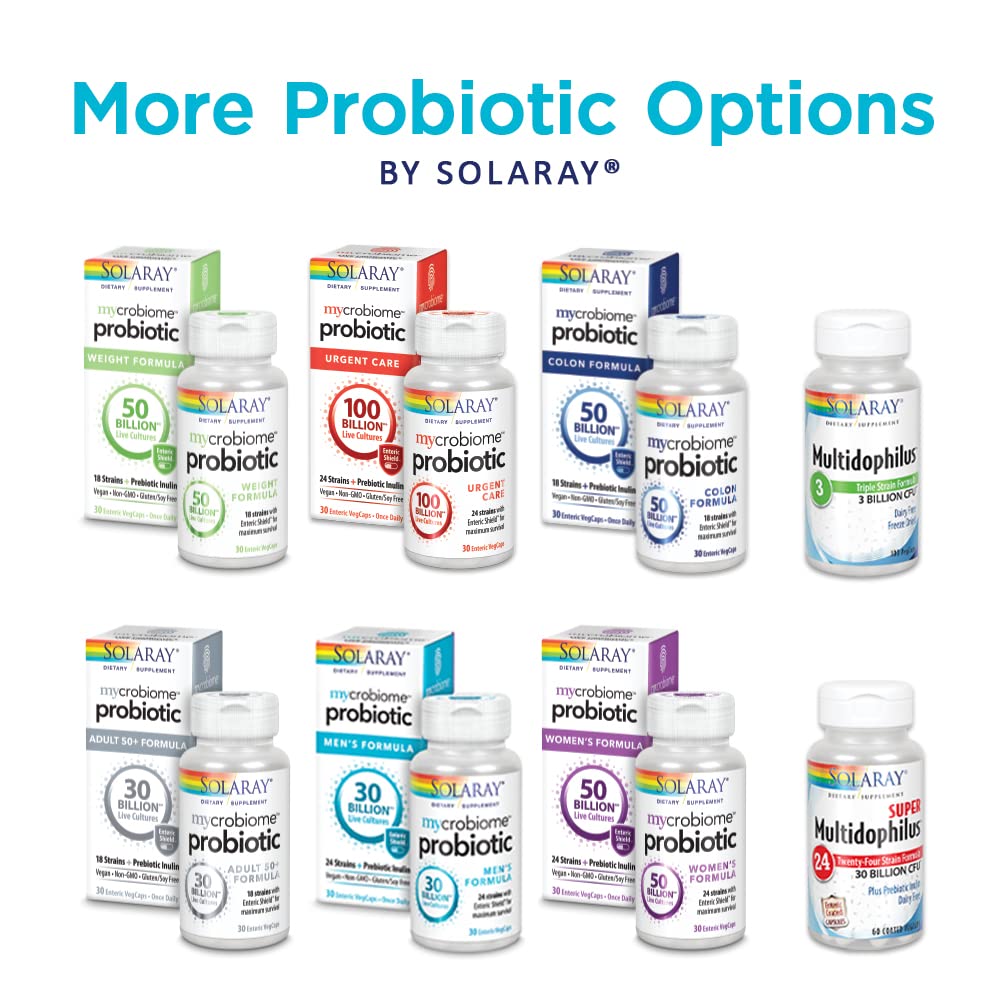 SOLARAY Multidophilus 24 strain benefits