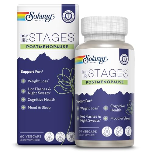 SOLARAY multivitamins for postmenopause support