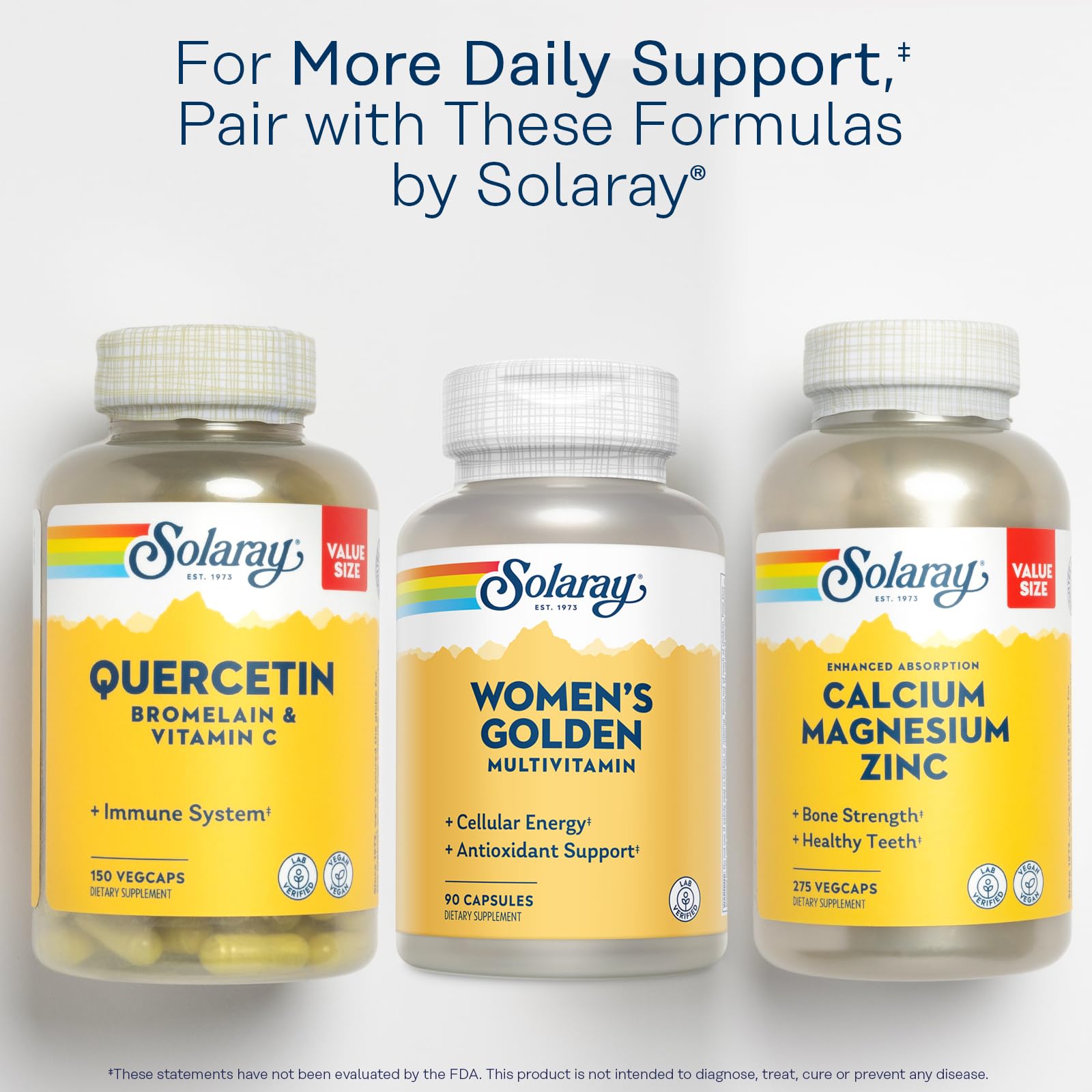 SOLARAY multivitamins for vibrant skin